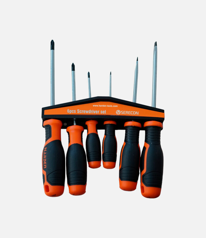JUEGO DE 6 DESTORNILLADORES – SERECON