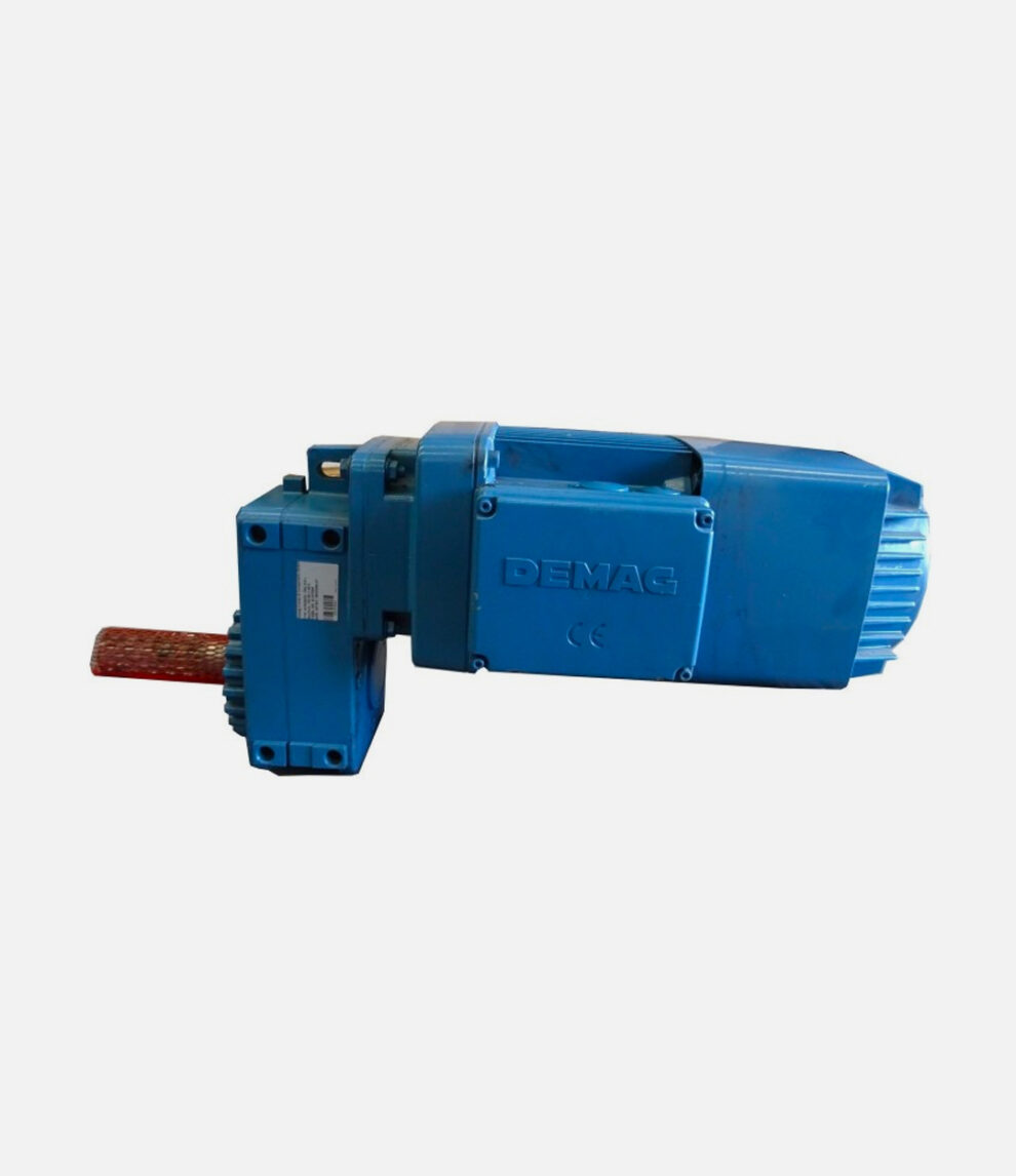 MOTOR DEMAG 90B 8-2 B020 + MOTOR DEMAG AME30DD USADO – SERECON