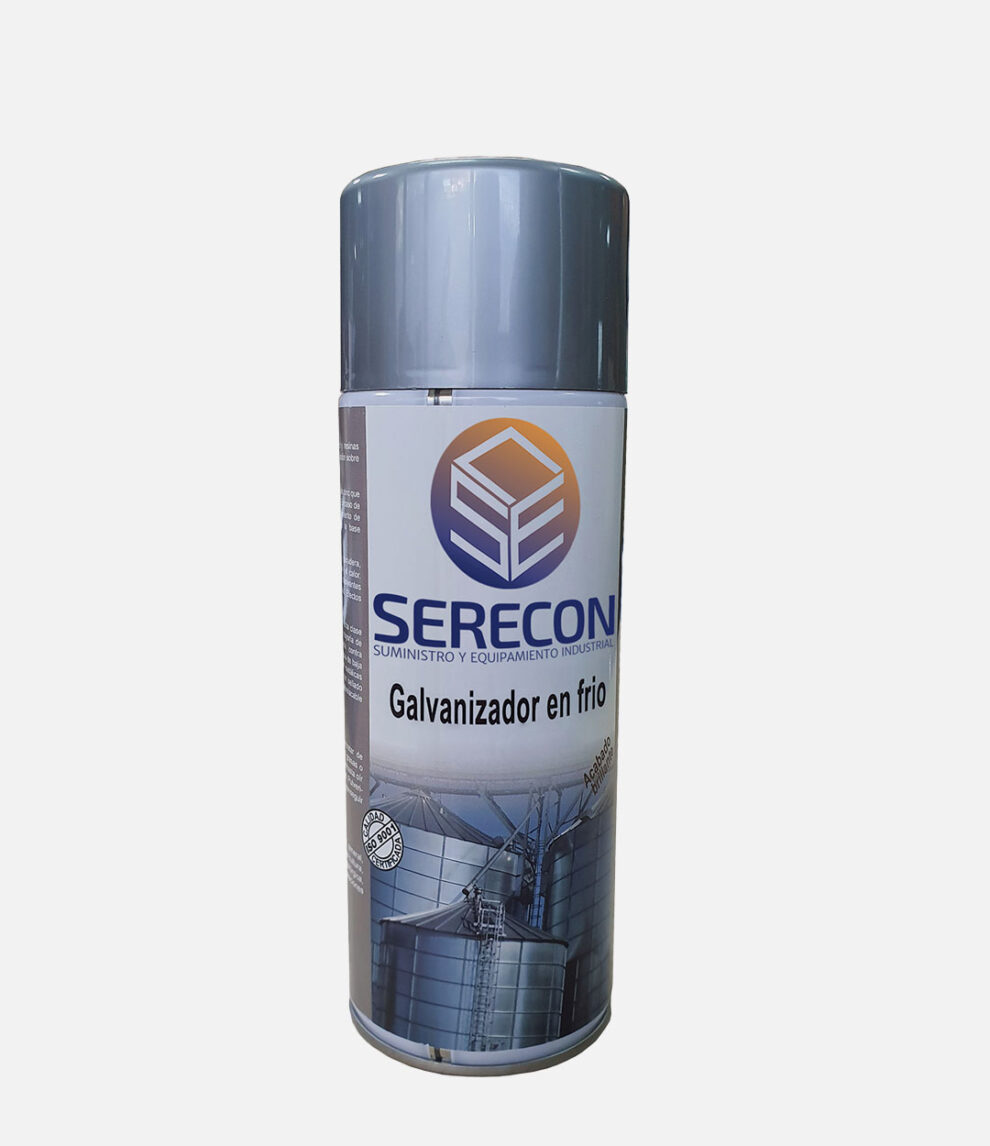 SPRAY GALVANIZADOR EN FRIO BRILLO SERECON 400ml – SERECON