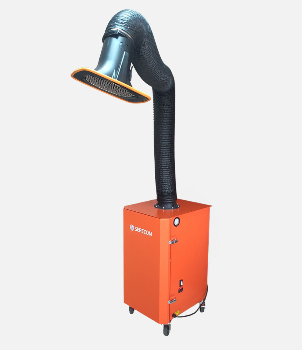 EXTRACTOR DE HUMOS DE SOLDADURA MÓVIL KSJ-0.7S – SERECON